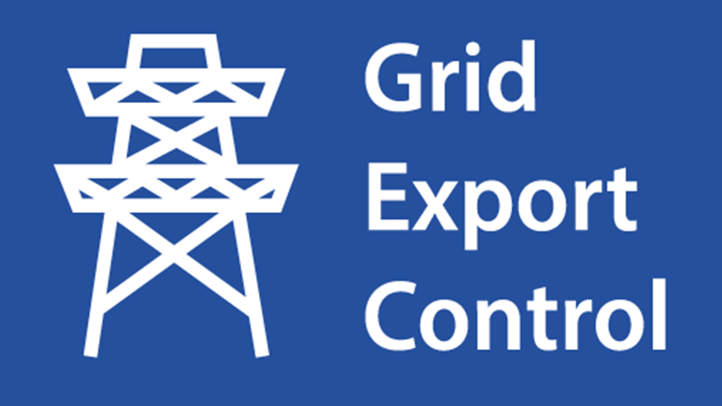 GRID EXPORT CONTROL : limiter l’injection d’électricité vers le réseau